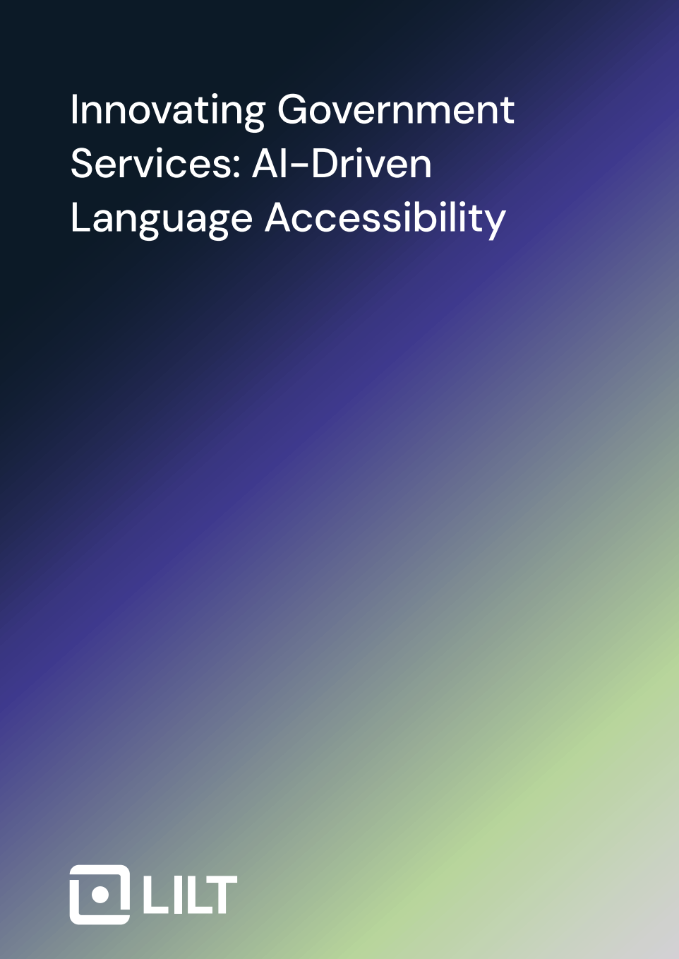 Innovating Government Services: AI-Driven Language Accessibility