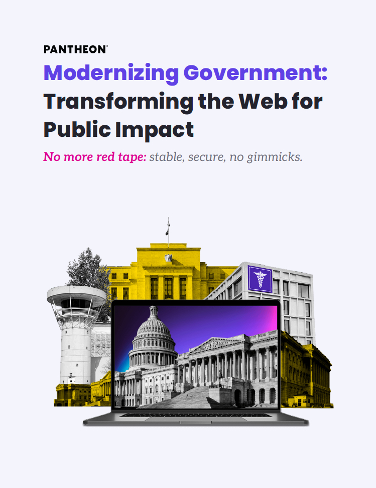 Modernizing Government: Transforming the Web for Public Impact eBook