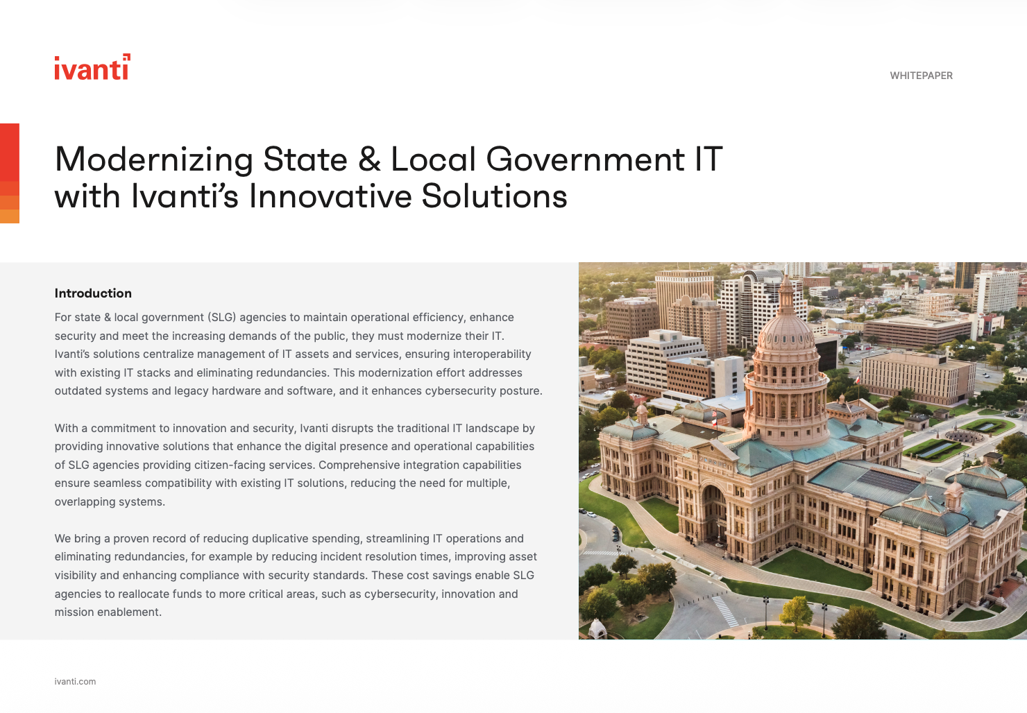 Modernizing State and Local Government IT