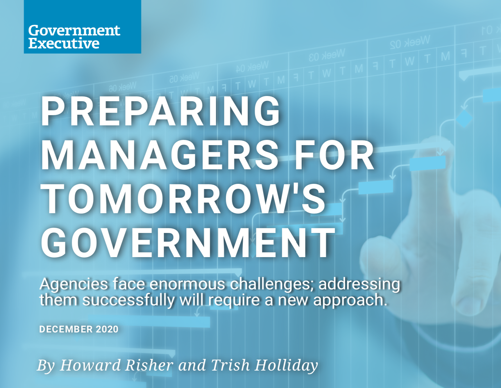 Preparing Managers for Tomorrow's Government