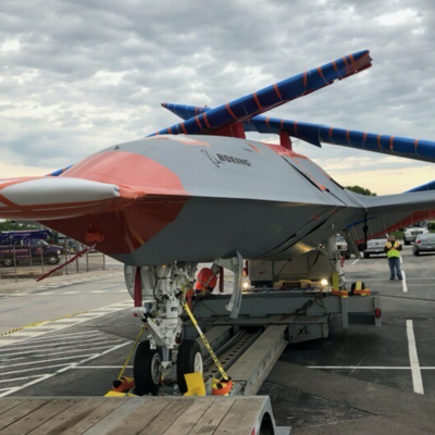 Here's the US Navy’s Drone Tanker, on the Road - Defense One