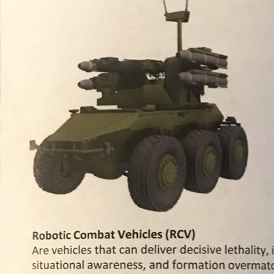 Robot Roadmap: US Army’s Newest Command Sketches Priorities - Defense One