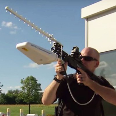 Battelle demos a handheld anti-drone 'gun' - Defense One