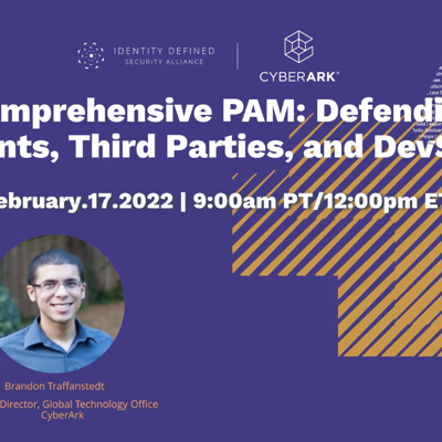 Comprehensive PAM: Defending Endpoints, Third Parties, and DevSecOps ...