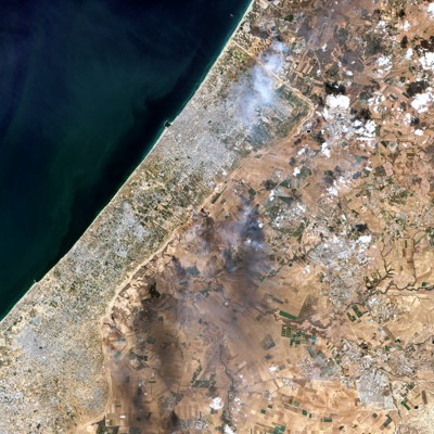 US says it won’t tell space-imagery companies to stop showing Gaza ...