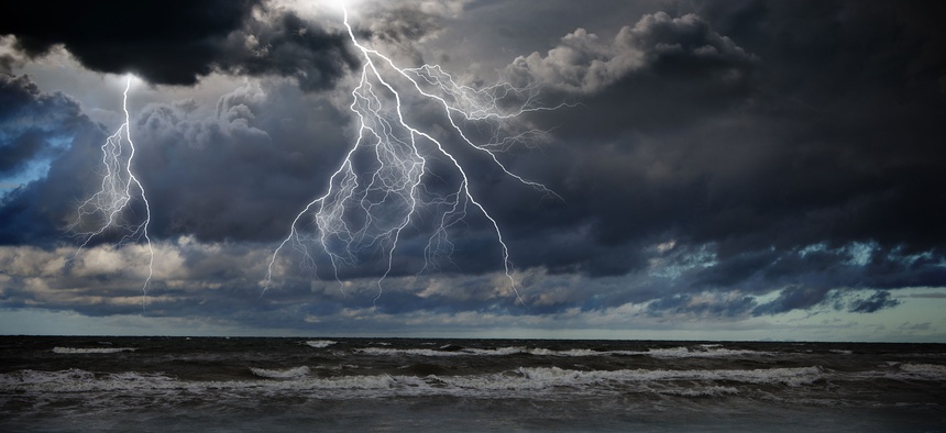 You Can't Beat Climate Change With Weather Guns - Defense One