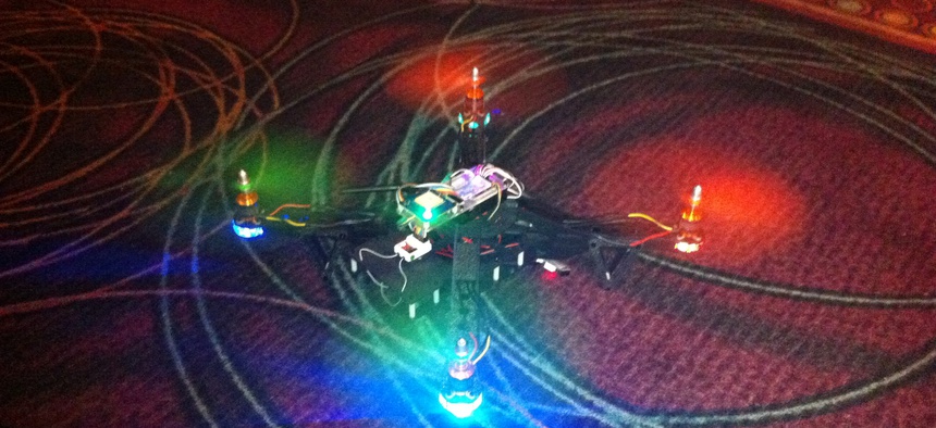 Someone At DEF CON Made a Drone That Hacks Computers - Defense One