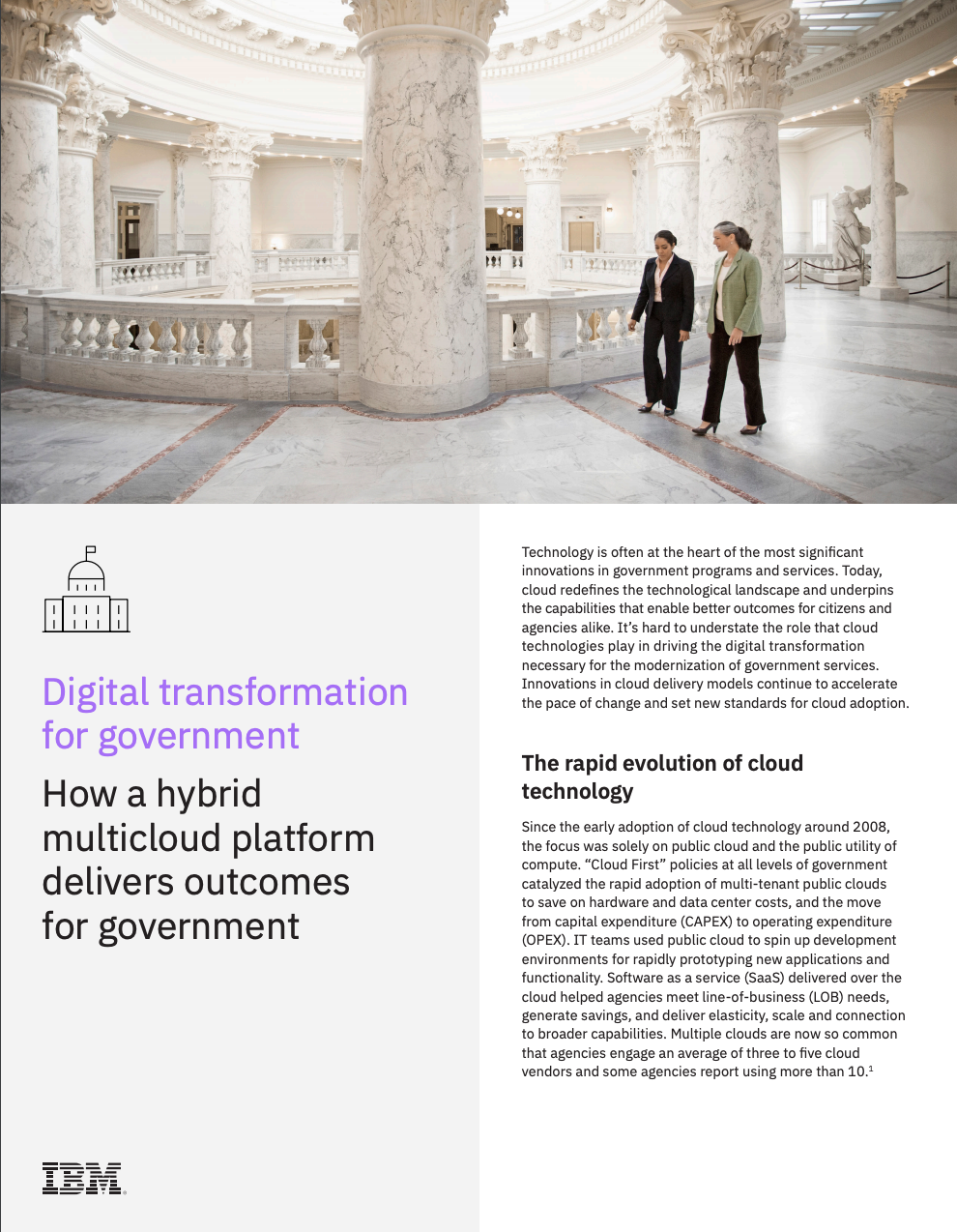 Digital Transformation for Government: How a Hybrid Multicloud Platform ...