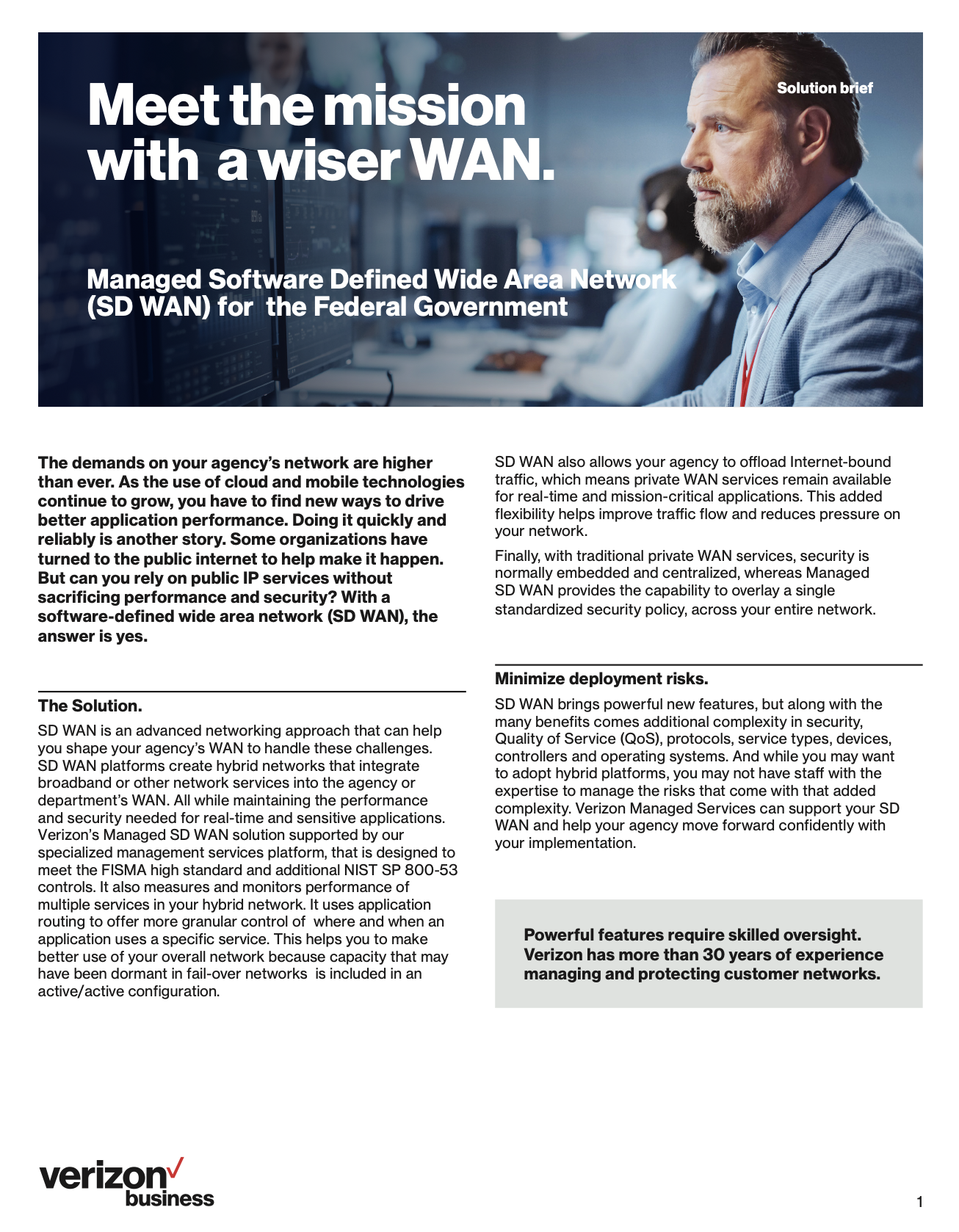 Managed software for the federal government